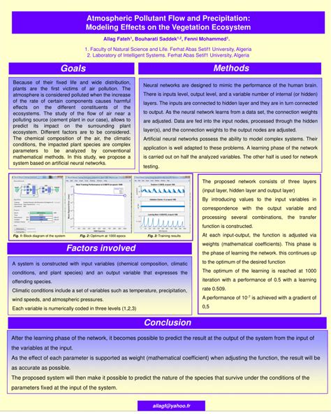 Pdf Toxicity Of Urbain Air Pollution Artificial Neural Networks Analysis