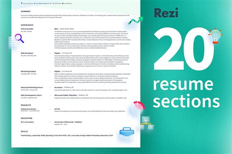 All 20 Resume Sections That You Could Possibly Include The Full Guide