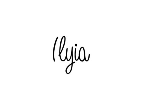 90 Ilyia Name Signature Style Ideas Special Esign