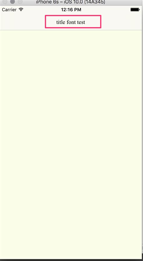 【ios】ナビゲーションバーのタイトルのフォントとサイズをコードで変更する【swift30】 Font Qiita