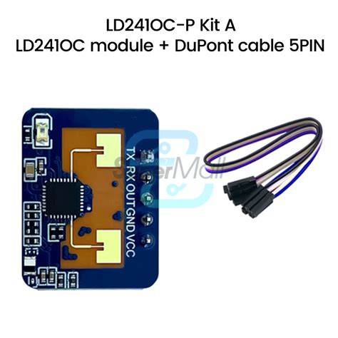 Hlk Ld2410c Dc5v 24g Human Presence Status Radar Sensor Motion Detection Module Ebay