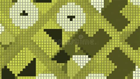Moving Geometric Pattern Of Pixels Motion Pixel Stylish Animation With Moving Geometric Shapes