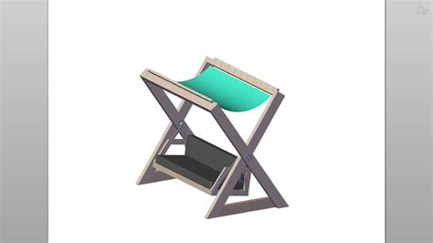 Wooden Swing Design Solidworks Part3 Youtube