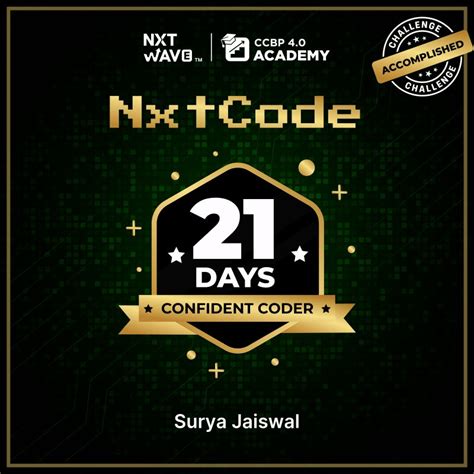 surya jaiswal on linkedin nxtwave ccbpians mrudulamunjeti fullstackdevelopment programming…