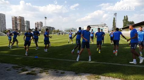 Сините преди гостуването на Ботев във Враца Youtube