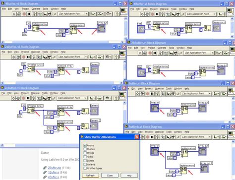 Unpredictable Buffer Allocation And Show Buffer Allocation Ni Community