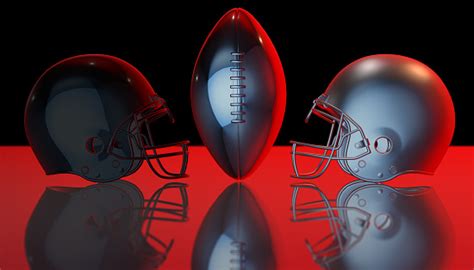 미식 축구 검은색과 회색 헬멧과 검은 배경에 어두운 3d 렌더링 실버 트로피 공 0명에 대한 스톡 사진 및 기타 이미지 0명 공 스포츠 장비 금 금속 Istock