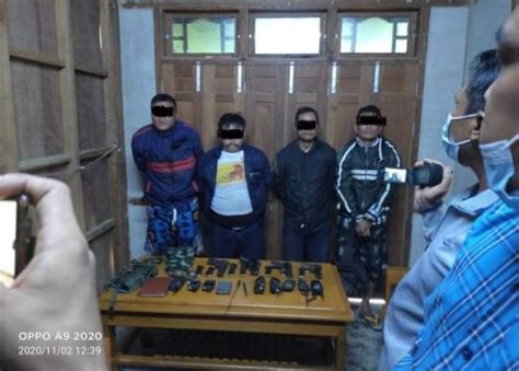 ဗန်းမောက်မြို့နယ်တွင် ရှမ်းနီအမျိုးသားတပ်မတော် Sna တပ်ဖွဲ့ဝင်တွေအပ