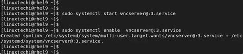 How To Install And Configure Vnc Server On Rhel