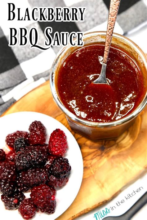 Blackberry Bbq Sauce Recipe Homemade Bbq Sauce Recipe Blackberry