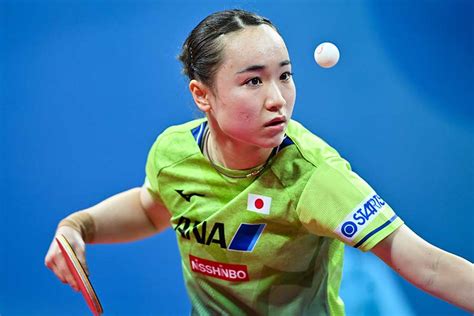 快勝の伊藤美誠、ネットで話題「干し芋」を試合直前に食べた理由「一袋ペロリ（笑）」【世界卓球】 The Answer