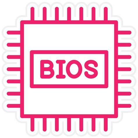 Premium Vector Vector Design Bios Icon Style