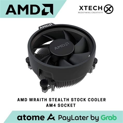 Amd Ryzen Wraith Stealth Stock Cooler Computers Tech Parts Accessories Computer Parts On