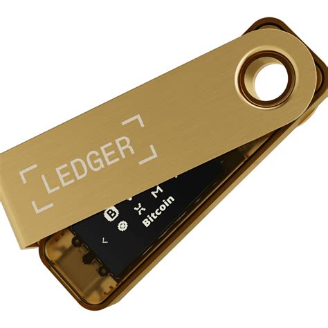 Ledger Nano S Plus Gold Cryptomaan