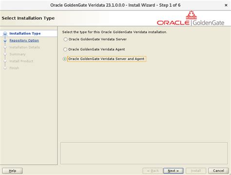 Installing And Running Oracle Goldengate Veridata