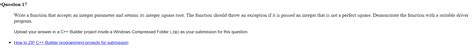 Solved Program Upload Your Answer In A C Builder Project Chegg