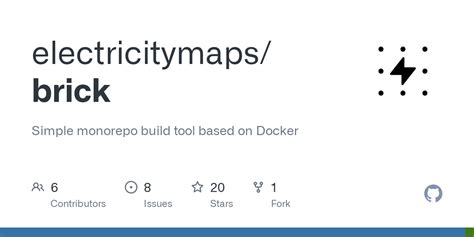 Github Electricitymapsbrick Simple Monorepo Build Tool Based On Docker