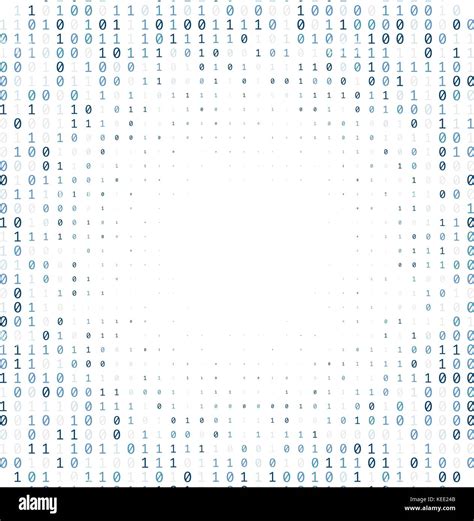 Binary Code Digital Technology Background Made With Zeros And Ones Stock Vector Image And Art Alamy