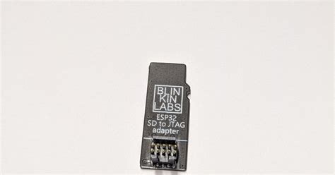 Microsd To Jtag Adapter With Header For Esp32 From Blinkinlabs On Tindie