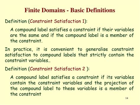 Ppt Finite Domains Powerpoint Presentation Free Download Id3317503