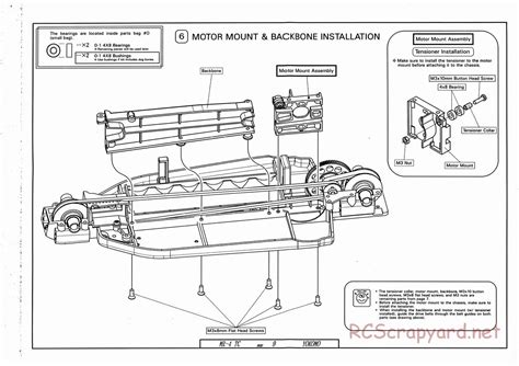Yokomo MR TC Instruction Manual MR TCB RCScrapyard Radio Controlled Model Archive