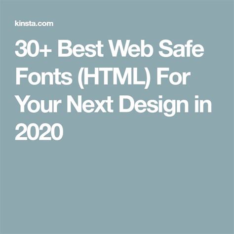 30 Best Web Safe Fonts For Your Next Design Best Web Garamond Font