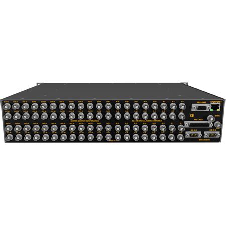 Matrix Switch MSC XE3248S 32 Input 48 Output AES Audio Router With Status Panel