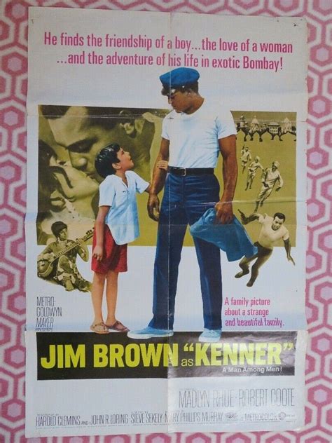 Kenner Us One Sheet Poster Jim Brown Harold Clemins 1968 Rendezvous Cinema