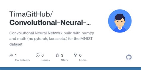 GitHub TimaGitHub Convolutional Neural Network From Scratch Convolutional Neural Network