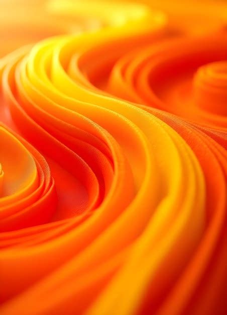 Colorful Abstract 3d Wave Art Dynamic Digital Background Premium Ai