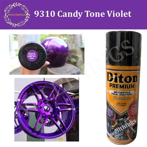 Cat Pilox Diton Premium Candy Tone Violet 9310 400cc Kendi Cendi Violet