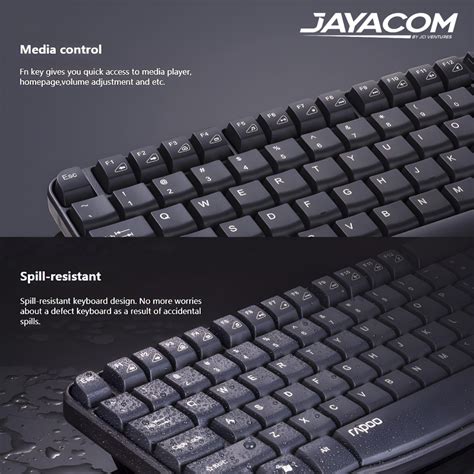 Rapoo E1050 Wireless Usb Keyboard