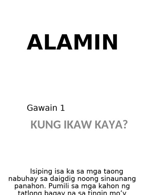 Aralin 2 Sinaunang Tao Final Pdf