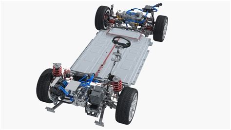 전기 자동차 섀시 3d 모델 Turbosquid 2038419
