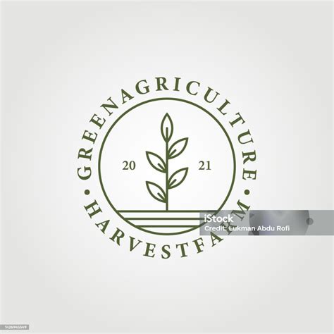 선 예술 수확 농장 상징 간단한 농업 상징 농업 벡터 일러스트 레이 션 디자인 그래픽 비료에 대한 스톡 벡터 아트 및 기타 이미지 비료 우표 유기농 Istock