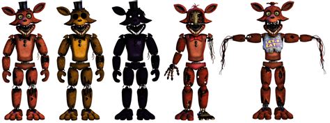 Swapped Withered Foxy Remake V3 By Springcraft20 On Deviantart