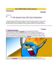 How GDPR Affects Data Science Docx How GDPR Affects Data Science Previous Post Next Post