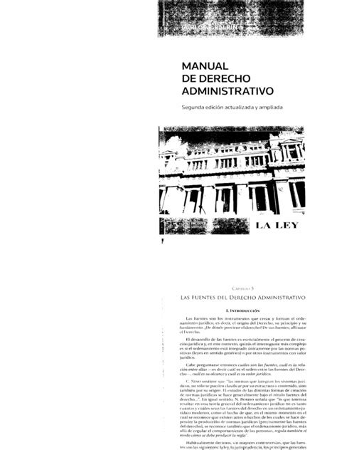 Fuentes Del Derecho Administrativo Balbín Pdf Justicia Crimen Y