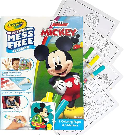 Crayola Color Wonder Mess Free Coloring Pages And Markers