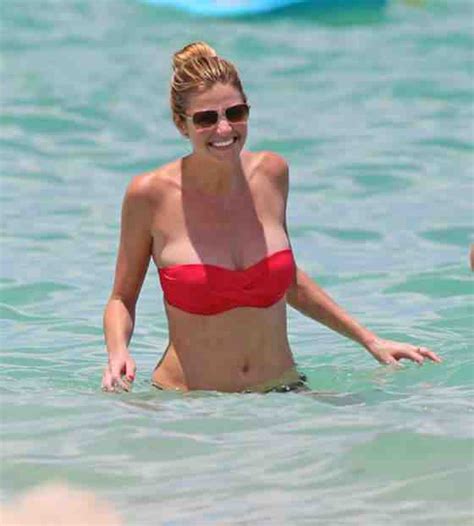 Retro Bikini 30 Pics Of Erin Andrews Flaunts Her Red Bikini” Body