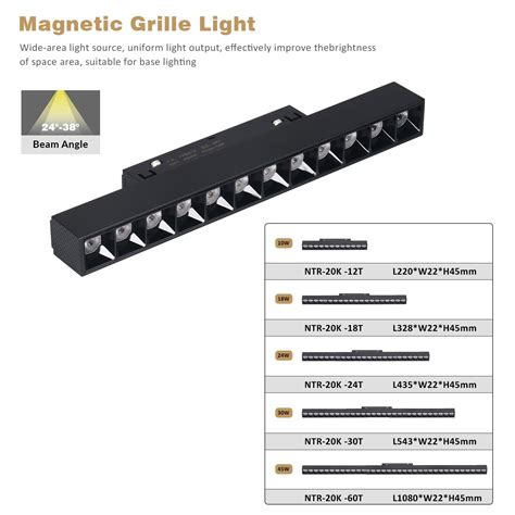 Sur Ntr Series Magnetic Track Lighting System Surmountor Lighting Co