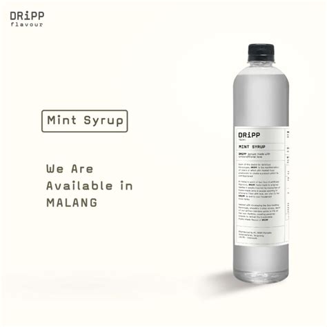 Jual Dripp Mint Syrup Sirup Rasa Daun Mint Shopee Indonesia