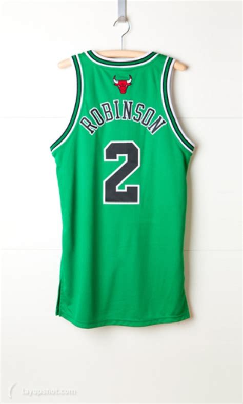 Chicago Bulls 2006 2013 St Patricks Day Jersey