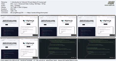 Tailwind CSS And Alpine JS Essentials Training SoftArchive