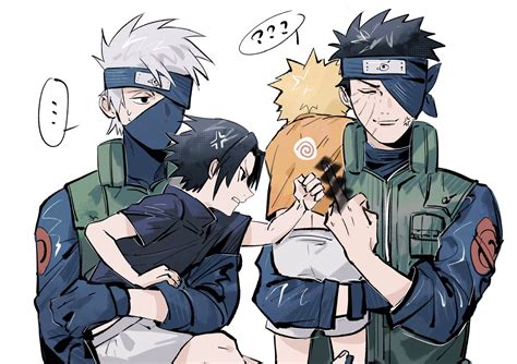 Sasuke Naruto And Kakashi Hatake Image 8893340 On