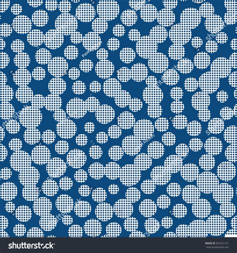 Seamless Dots Pattern Vector Repeating Texture Stock Vector Royalty Free 607231721 Shutterstock