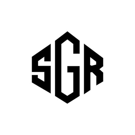 Premium Vector Sgr Letter Logo Design With Polygon Shape Sgr Polygon And Cube Shape Logo