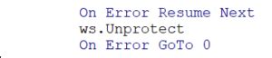VBA Unprotect Sheet In Excel Examples How To Use