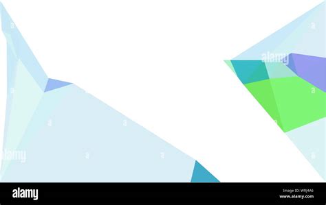 Abstract Geometric Background With Lavender Medium Aqua Marine And Pastel Green Color Triangles