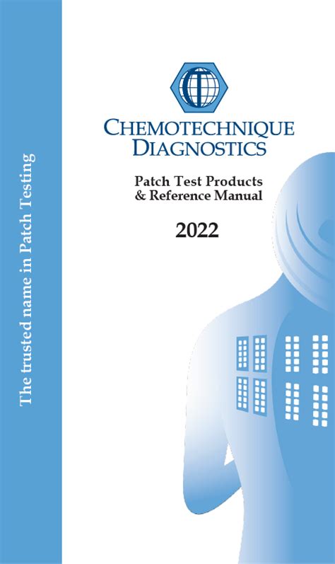 Chemotechnique Patch Test Catalogue Catalog Library